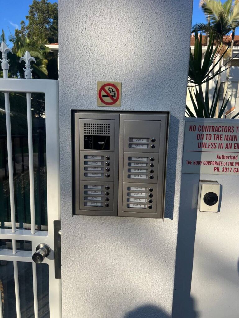 The Windsor Apartments One Intercom Upgrade - 18 Units | Fully Wired Electrical Services